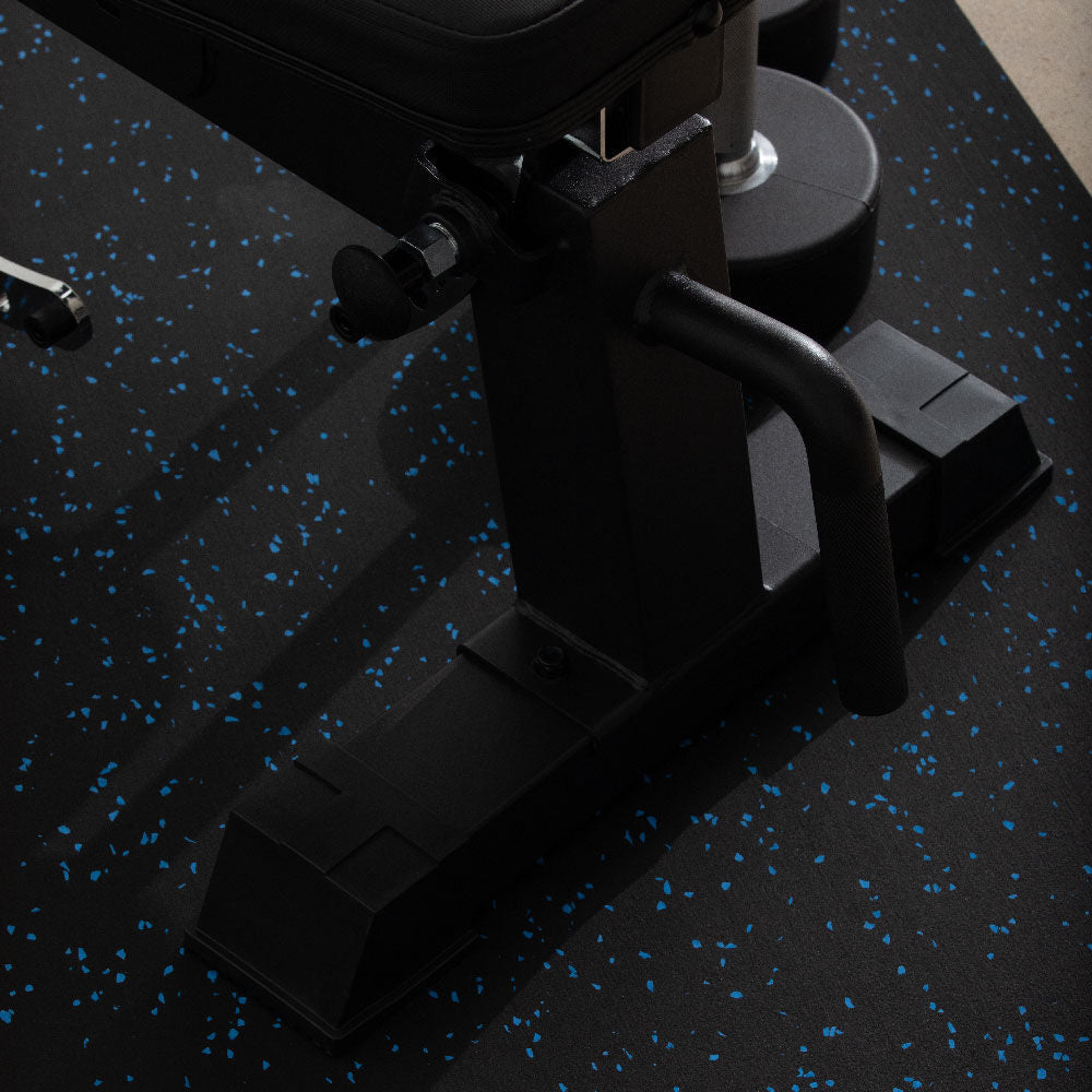 Blue Crumb Rubber Gym Flooring Roll – Titan Fitness