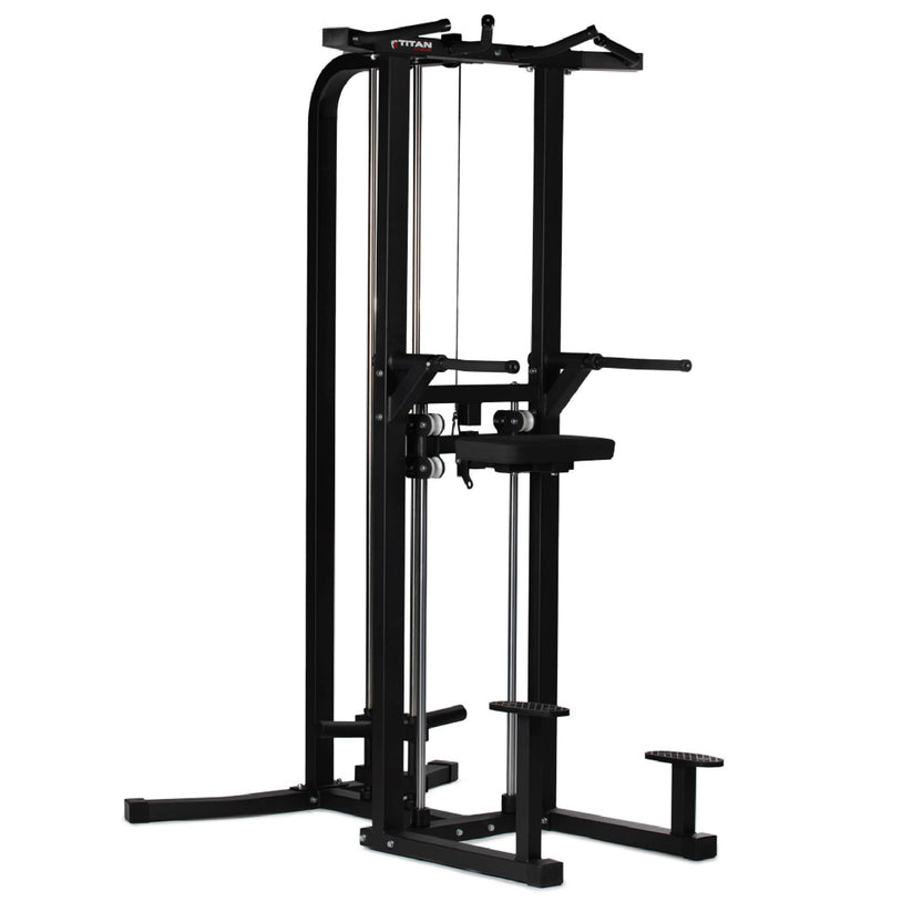 Plate-Loaded Assisted Pull-Up & Dip Machine | Titan Fitness