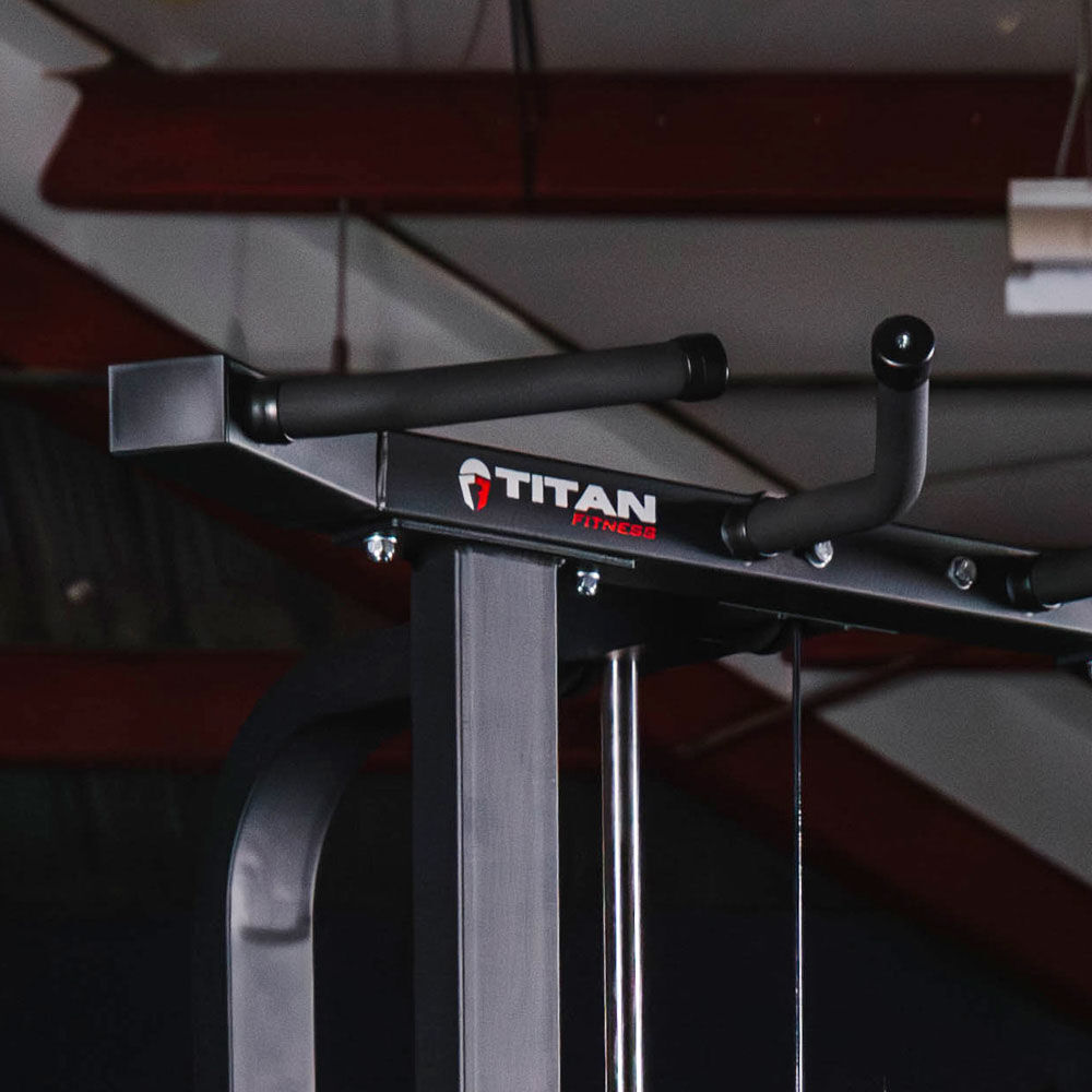 Plate-Loaded Assisted Pull-Up & Dip Machine | Titan Fitness