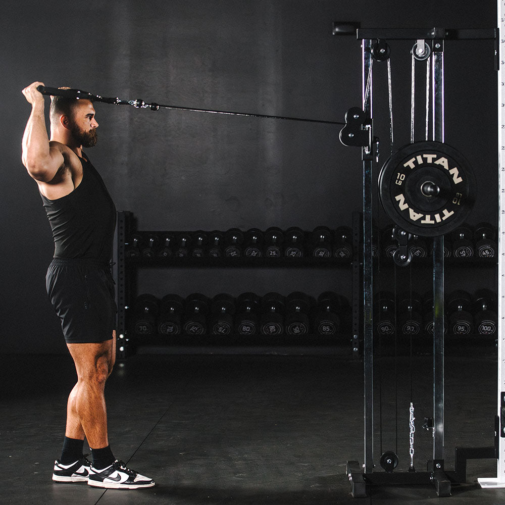 Wall and Rack Mounted Pulley Tower | Titan Fitness