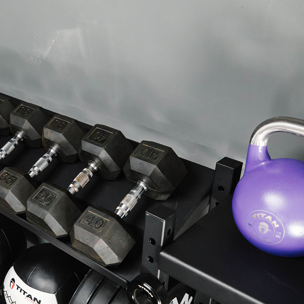 Elite Series Mass Storage System with Adjustable Shelves | Titan Fitness
