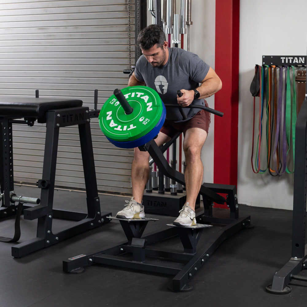 Standing T-Bar Row Machine | Titan Fitness