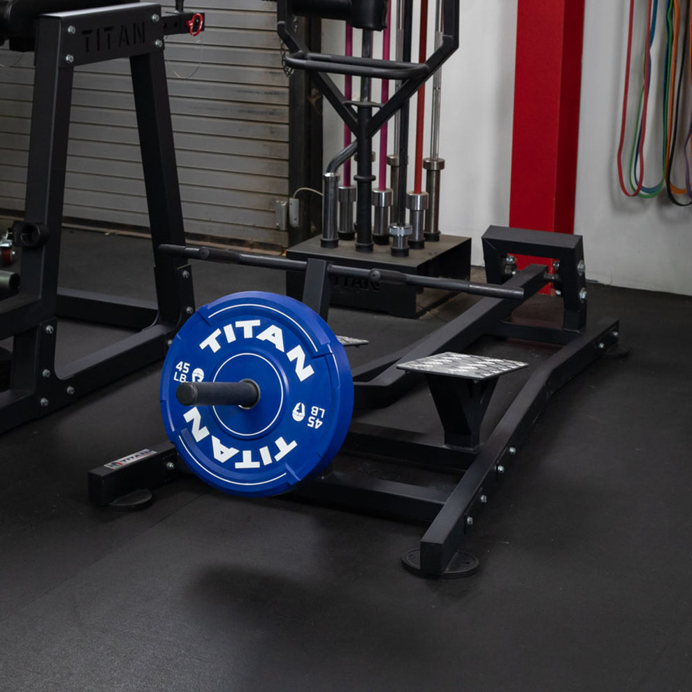 Plate-Loaded Standing T-Bar Row | Titan Fitness