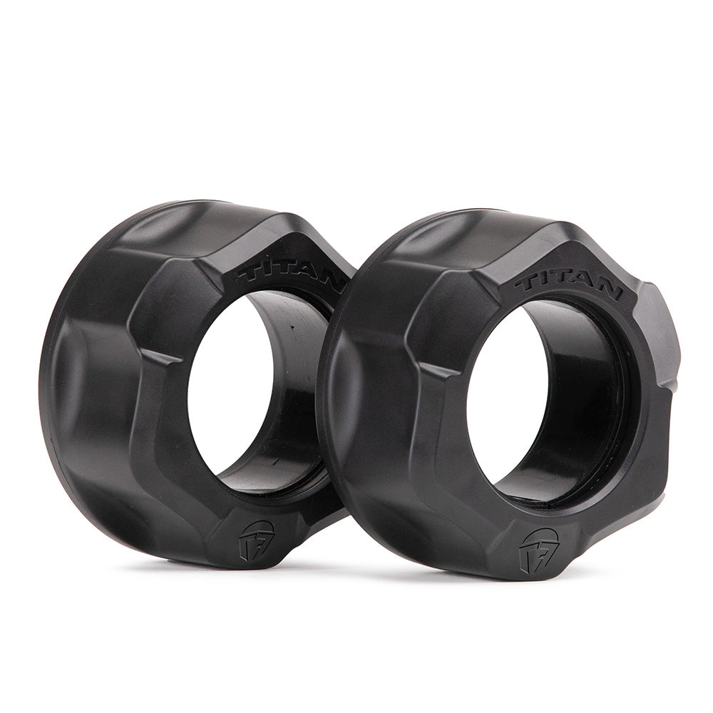 TwistLock® Molded Barbell Collar Set | Titan Fitness