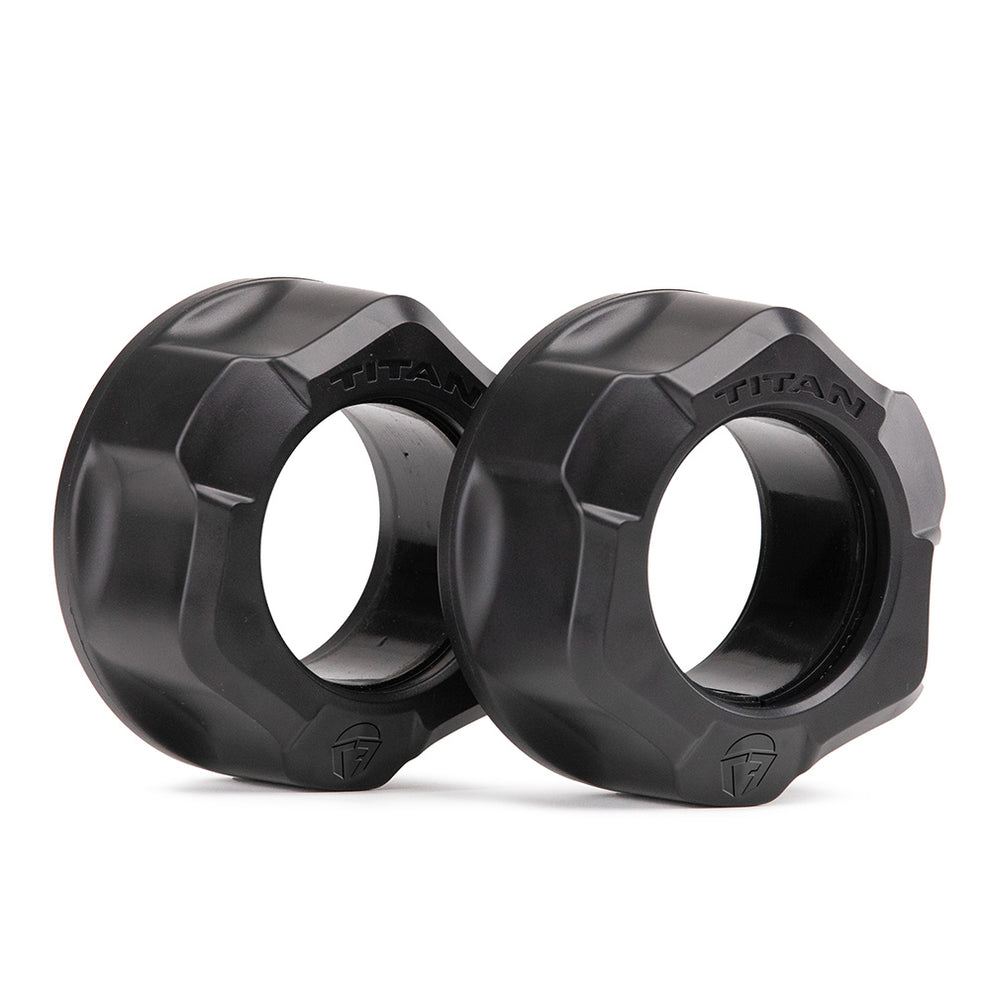 TwistLock® Molded Barbell Collar Set | Titan Fitness
