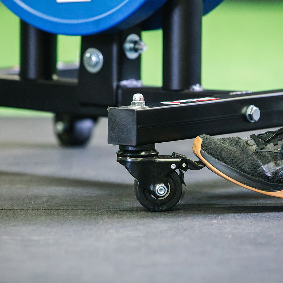 Portable Weight Plate and Barbell Storage Tree – Titan Fitness