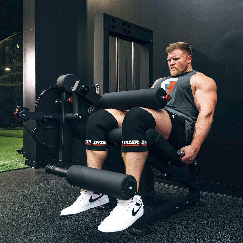 Leg Extension and Curl Machine | 10 - 250 LB Selector | Titan Fitness