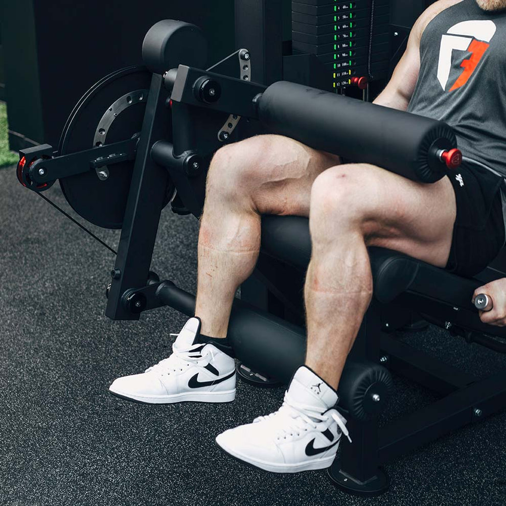 Leg Extension and Curl Machine | 10 - 250 LB Selector | Titan Fitness