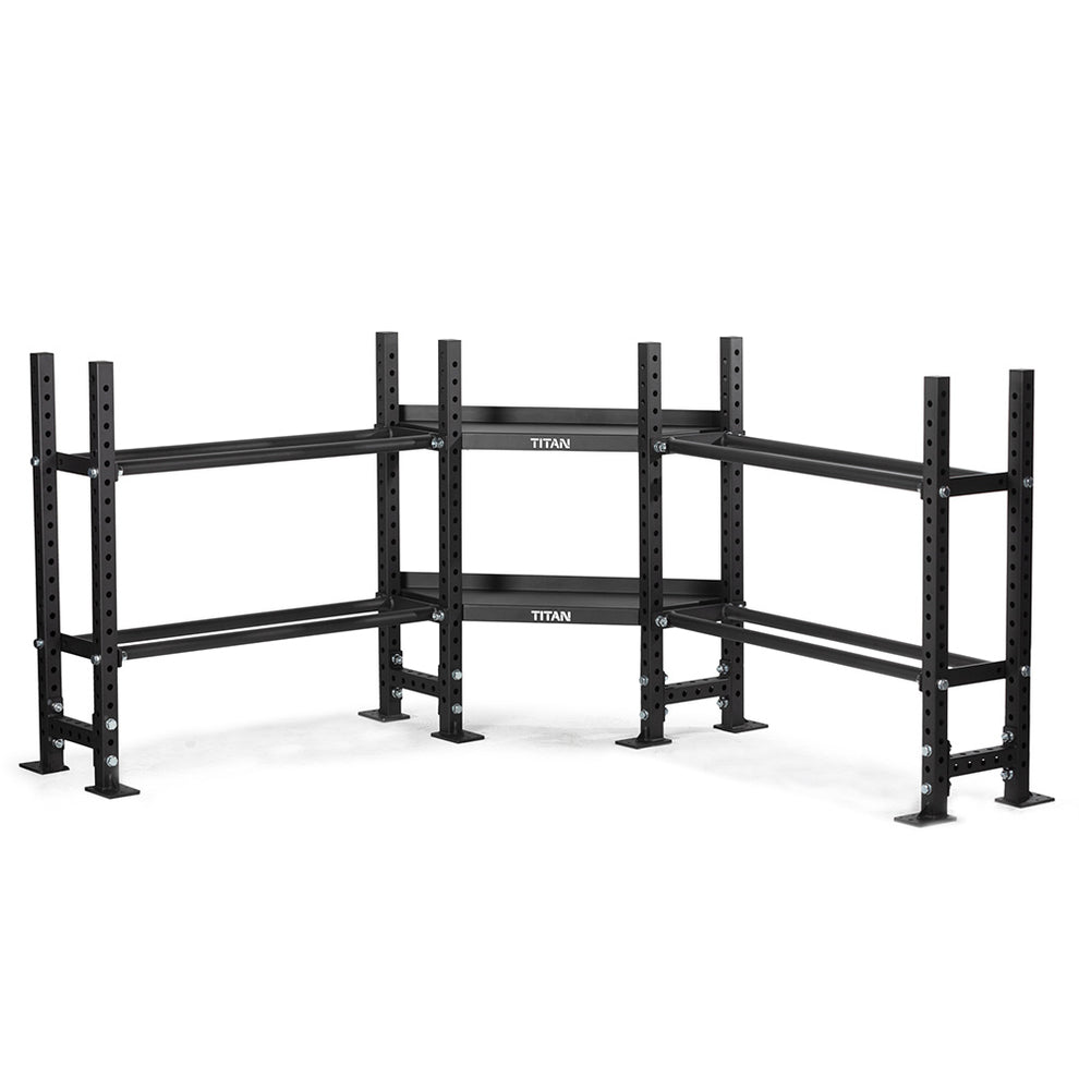 Elite Series Mass Storage System with Bumper Plate & Corner Shelves ...