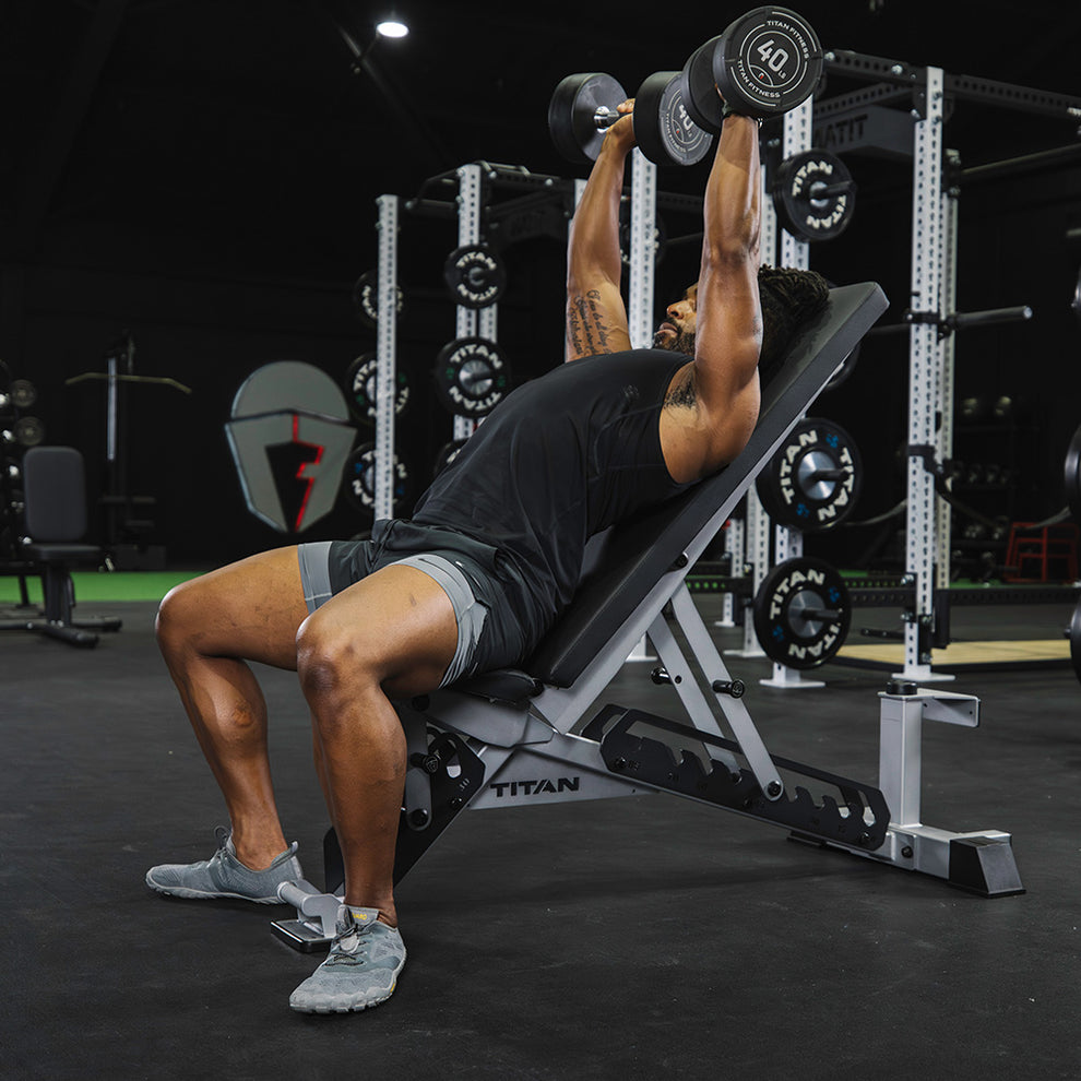 Scratch and Dent, TITAN Series Adjustable Bench | Titan Fitness