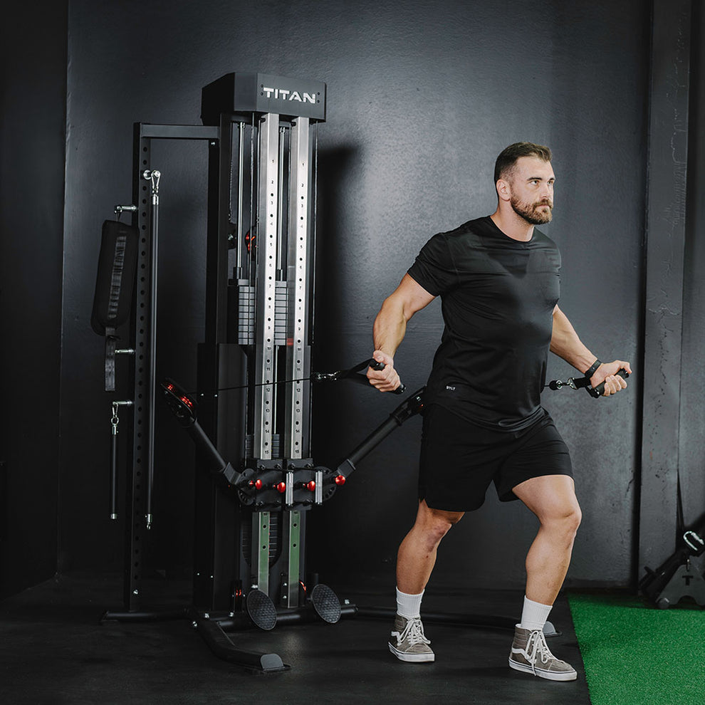 Nemesis 300 LB Single Stack Functional Trainer | Titan Fitness