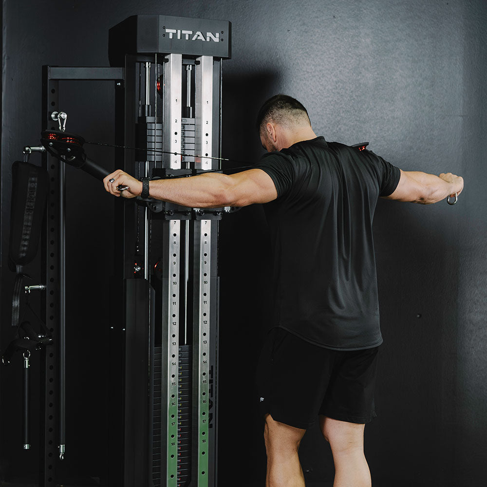 Nemesis 300 LB Single Stack Functional Trainer | Titan Fitness