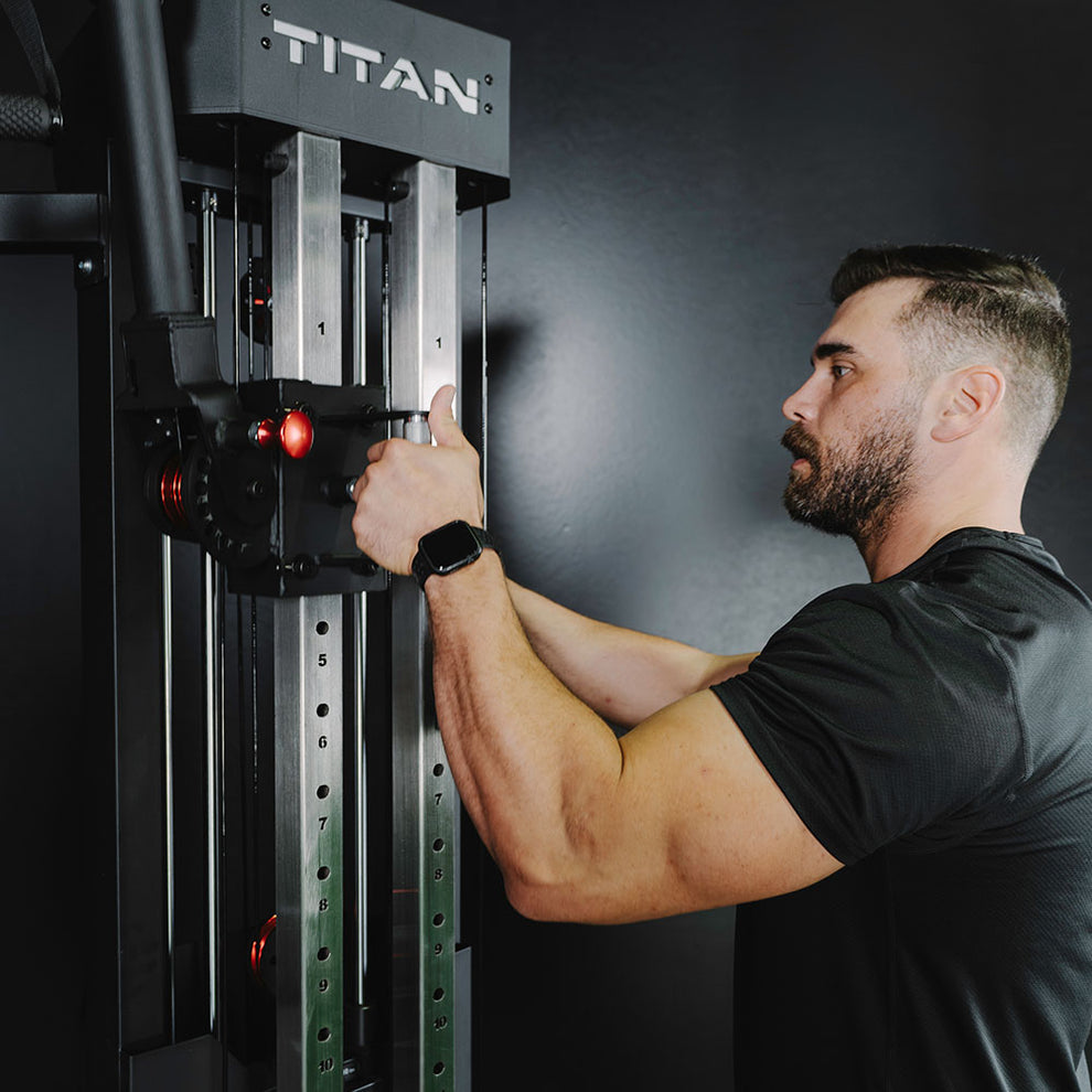 Nemesis 300 LB Single Stack Functional Trainer | Titan Fitness