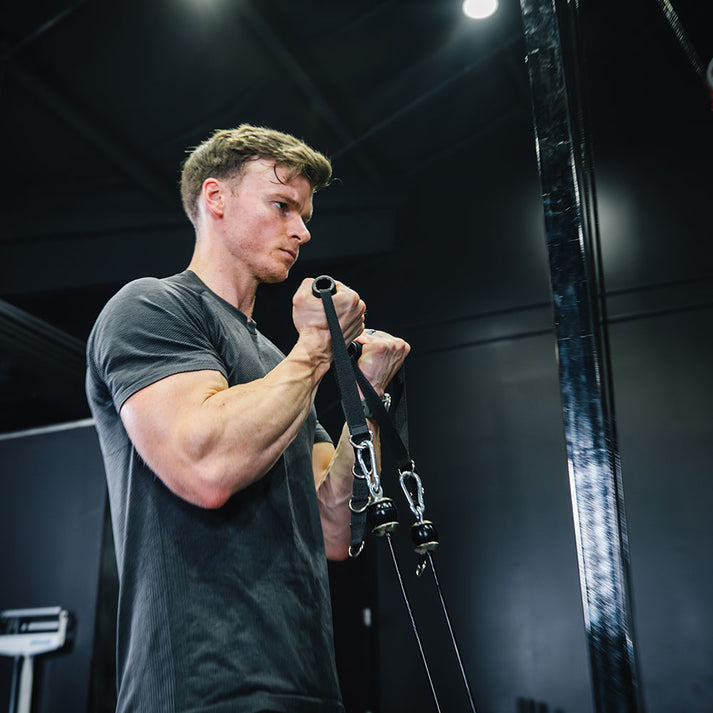 Selectorized Wall and Rack Mounted Pulley Tower - Short and Tall ...