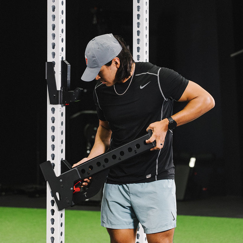 Scratch and Dent, TITAN Series QuickSlide™ Spotter Arms | Titan Fitness