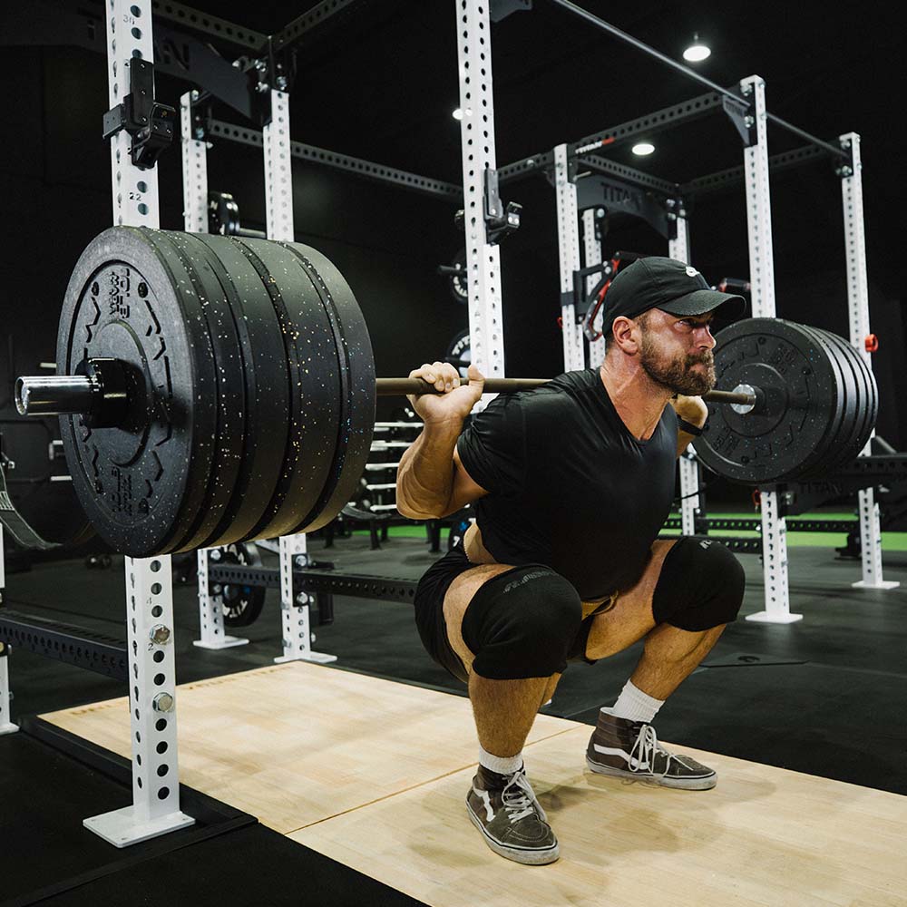 Crumb Rubber Bumper Plates | Titan Fitness