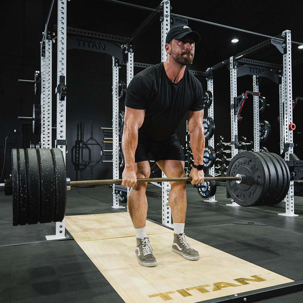 Crumb Rubber Bumper Plates | Titan Fitness