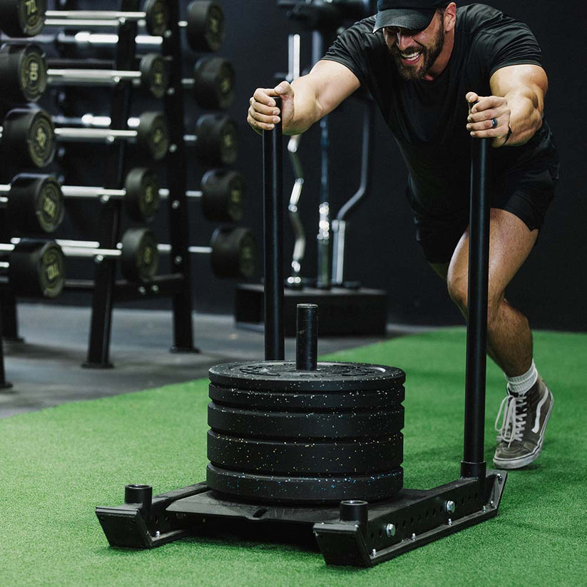Crumb Rubber Bumper Plates | Titan Fitness