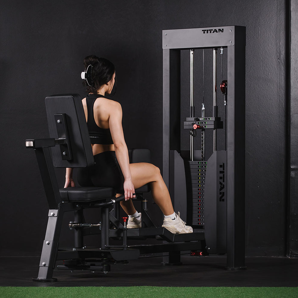 Selectorized Abductor Adductor Machine | Titan Fitness