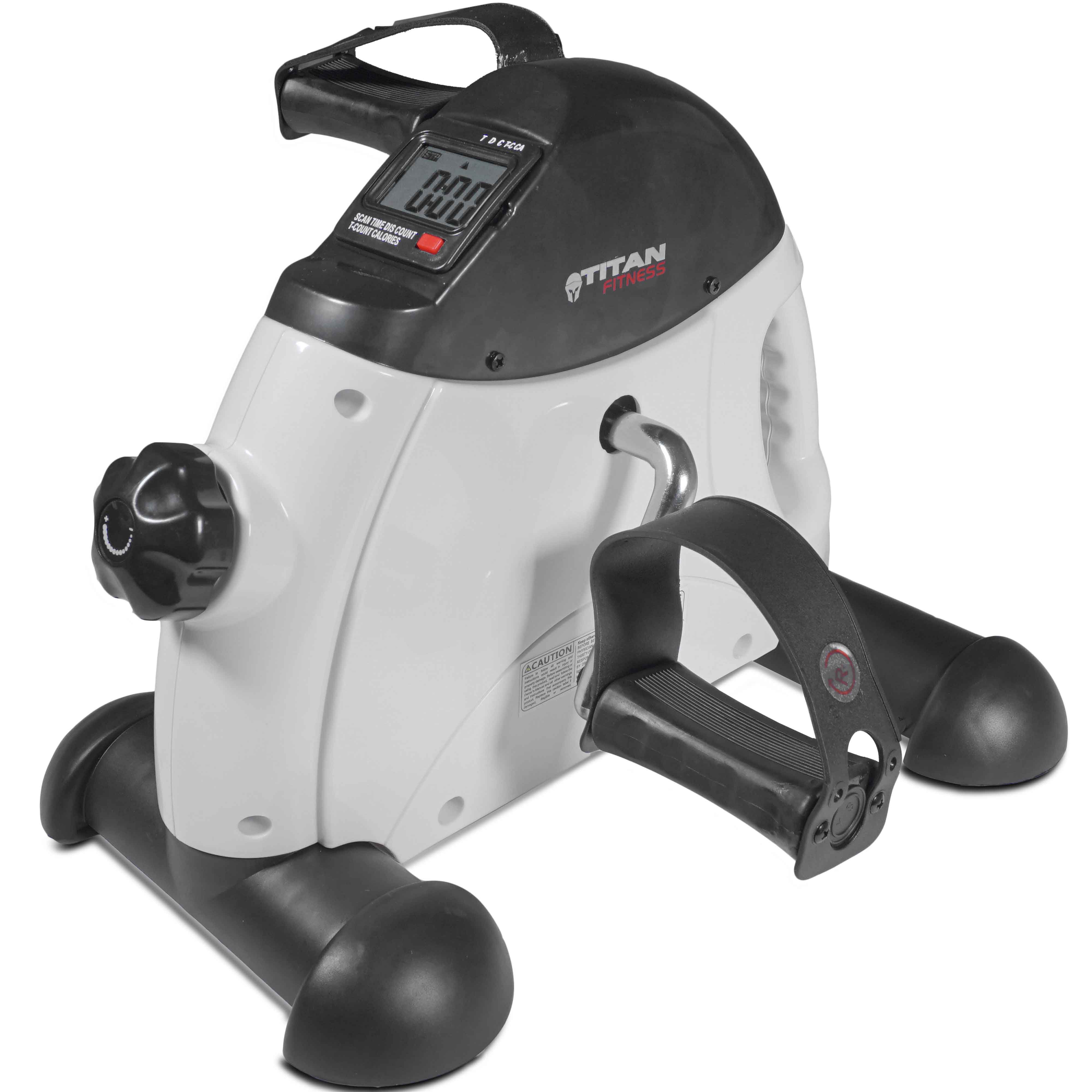 Scratch and Dent, Mini Pedal Exercise Bike w/ LCD Display – Titan Fitness
