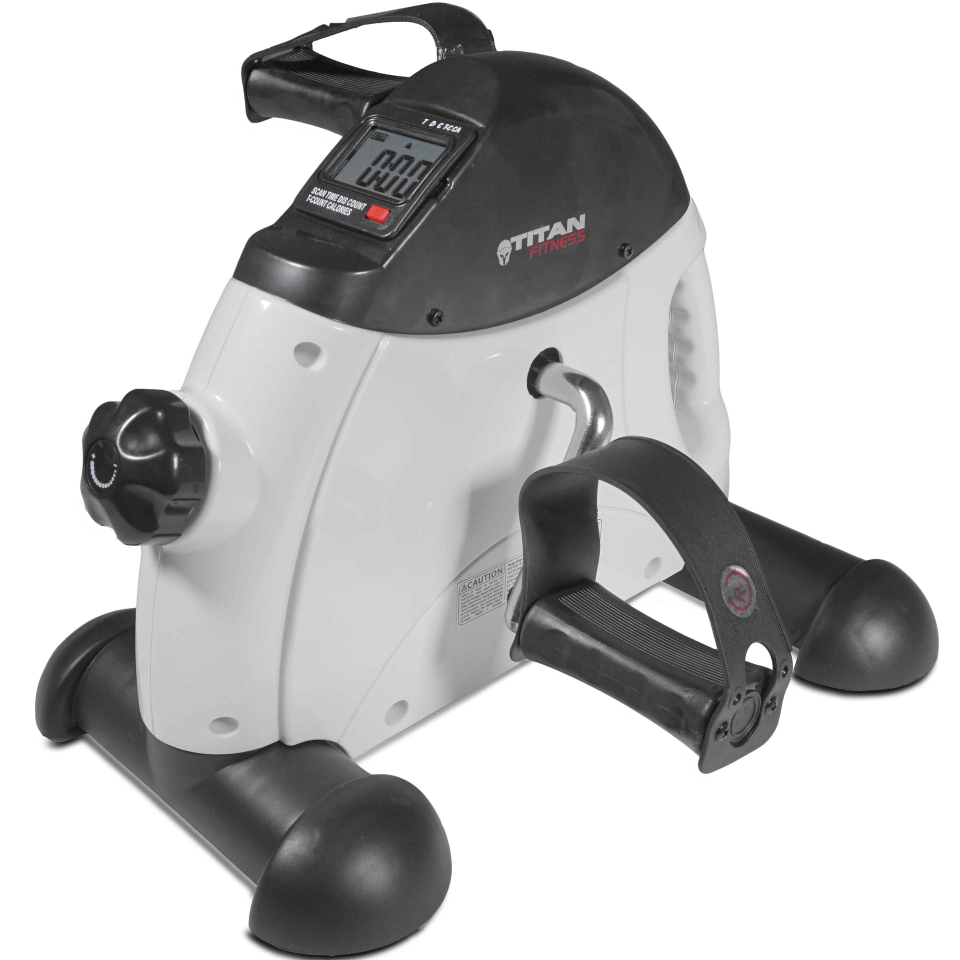 Scratch and Dent, Mini Pedal Exercise Bike w/ LCD Display – Titan Fitness