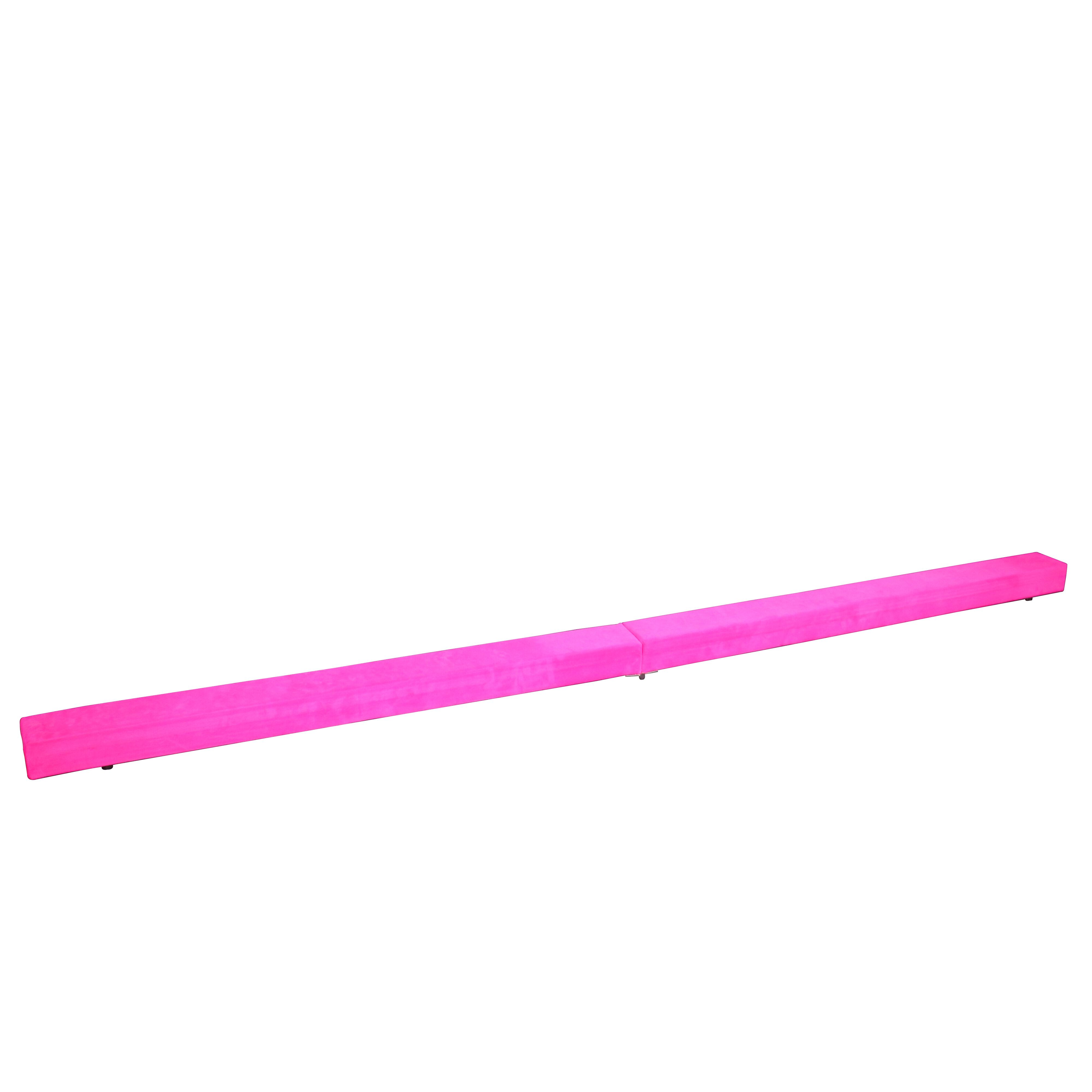 Scratch and Dent - Jr. Gymnastics Balance Beam | 8' Folding | Pink ...
