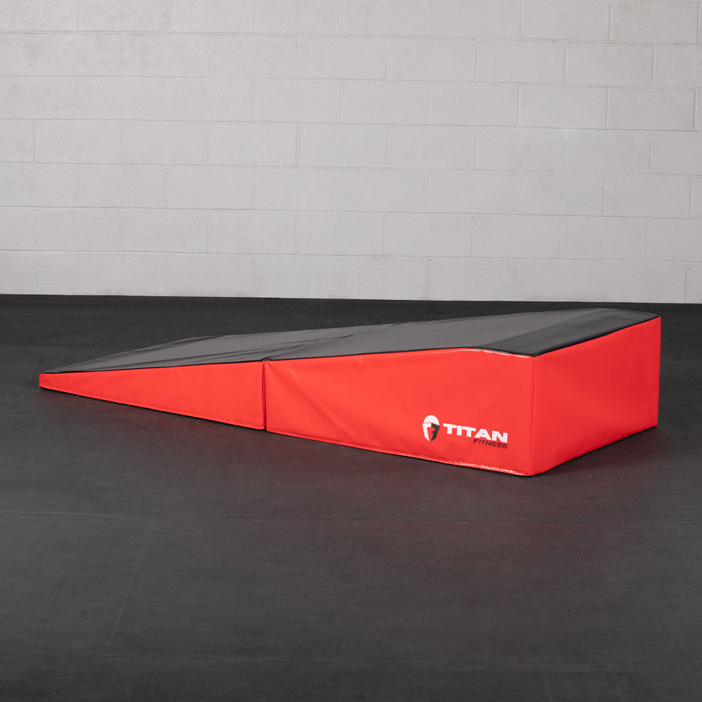 Scratch and Dent - Incline Gymnastics Mat – Handstand Ramp – Folding ...