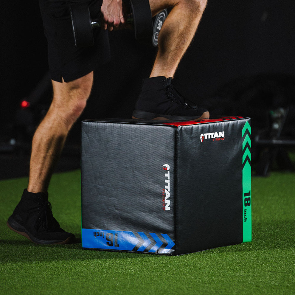 3-In-1 Heavy Foam Plyometric Box – Titan Fitness
