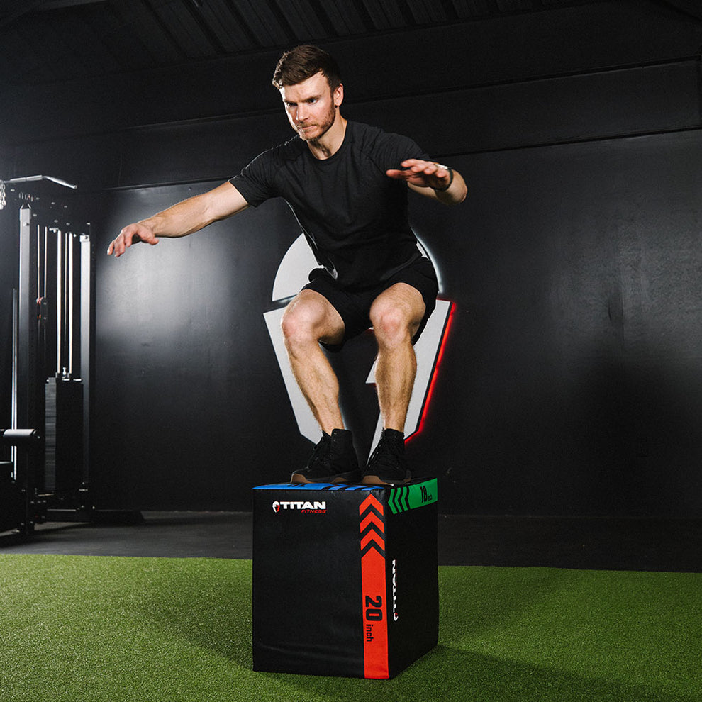 3-In-1 Heavy Foam Plyometric Box – Titan Fitness
