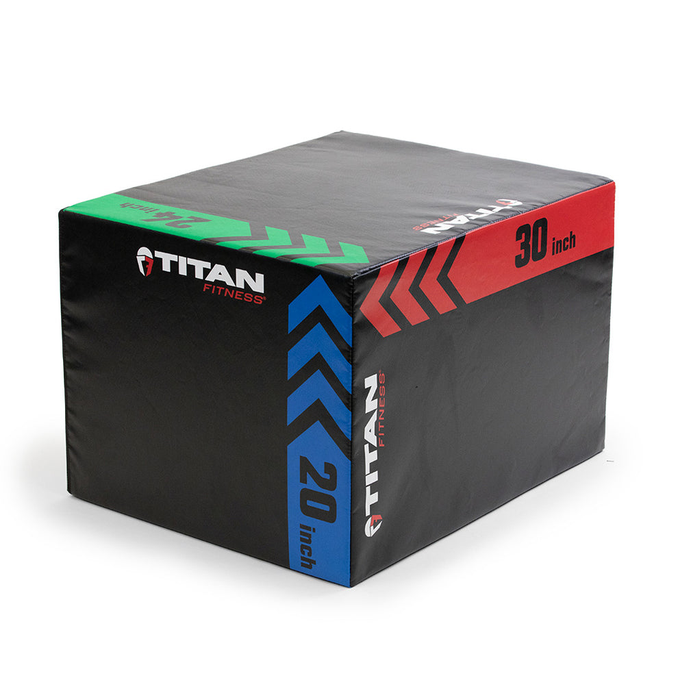 3-In-1 Heavy Foam Plyometric Box – Titan Fitness