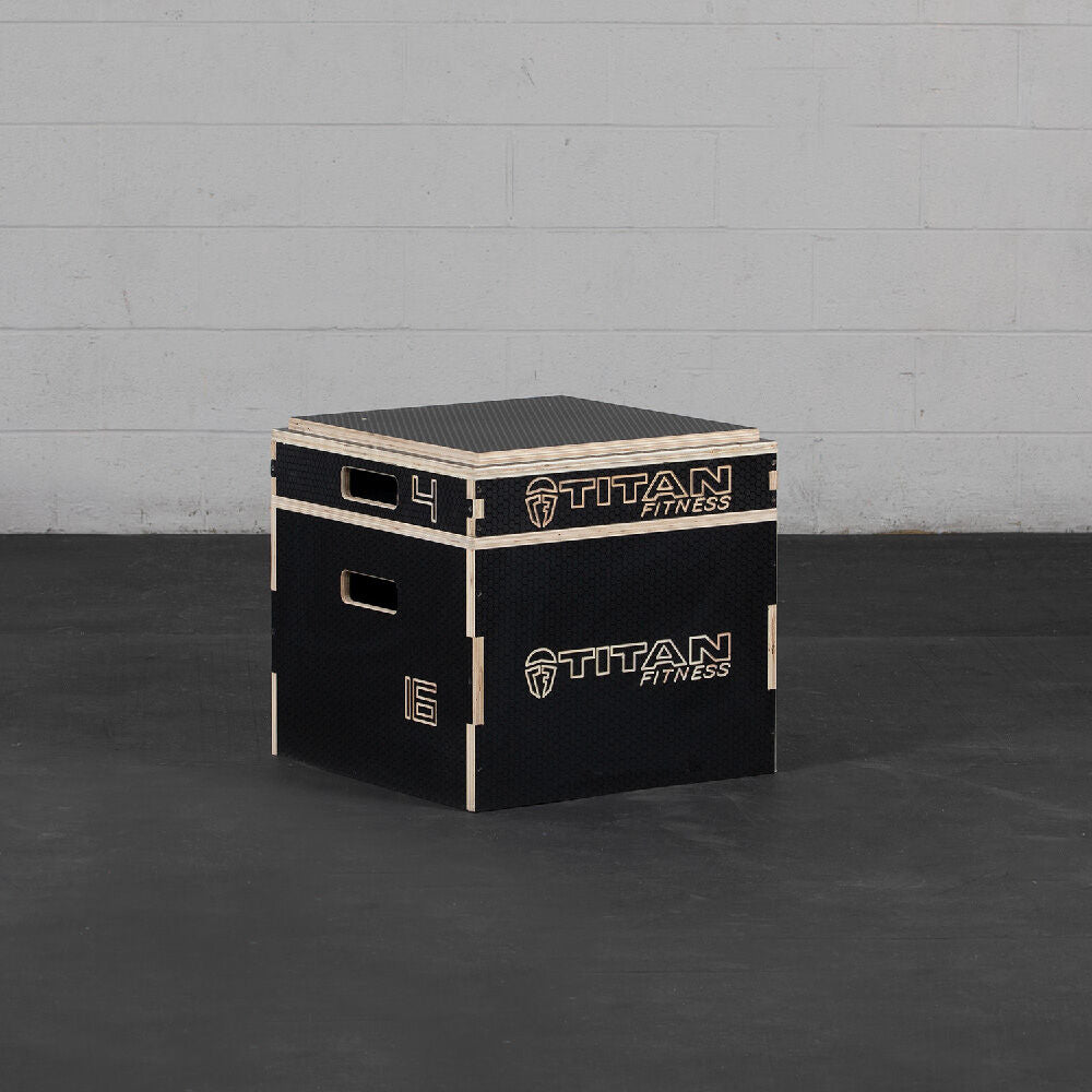 Stackable Wooden Plyometric Boxes – Titan Fitness