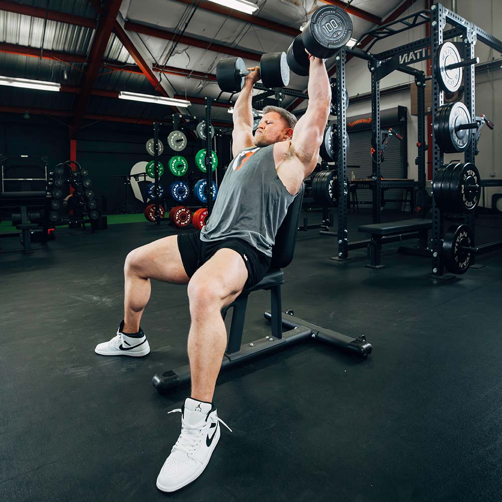 Seated Stationary Bench | Titan Fitness