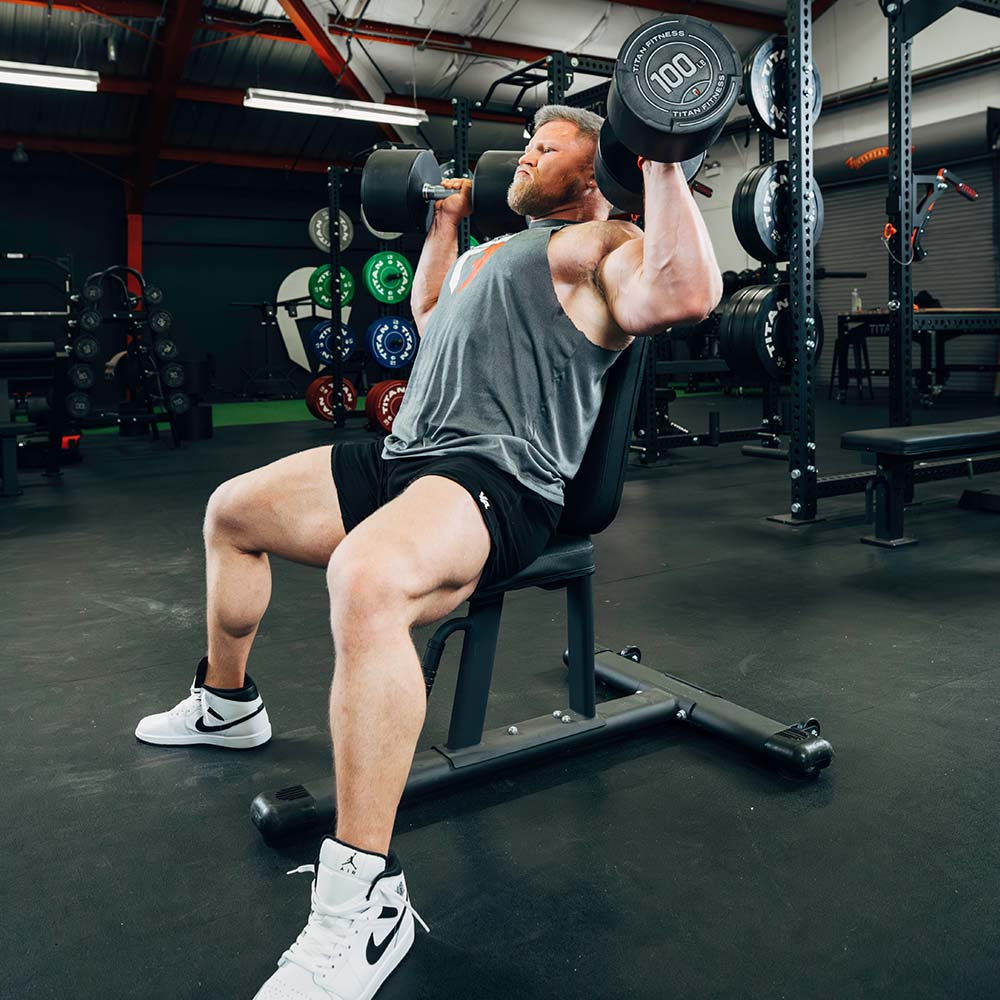 Seated Stationary Bench | Titan Fitness
