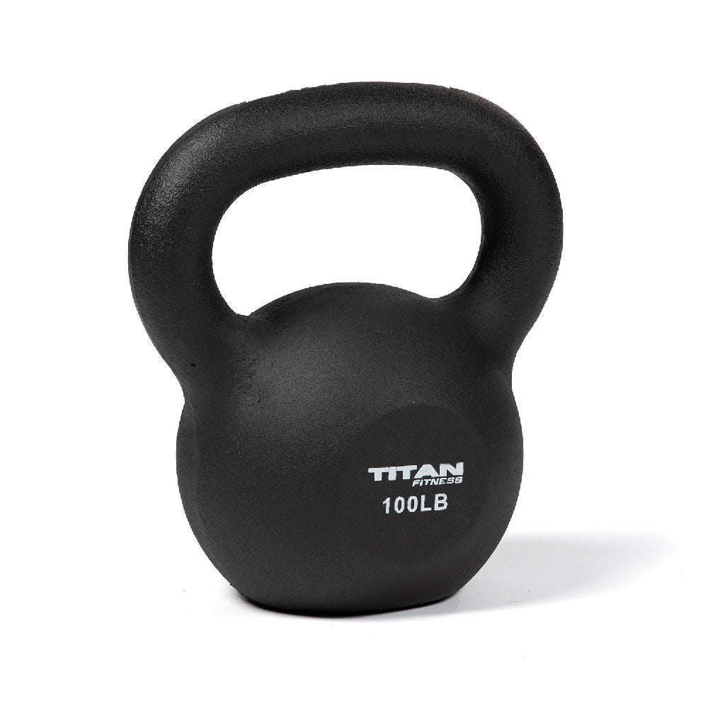 100 LB Cast Iron Kettlebell – Titan Fitness