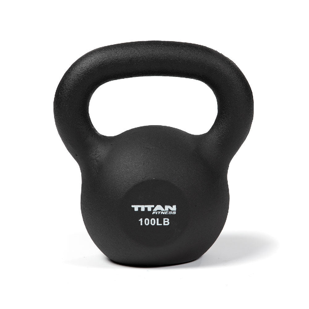 100 LB Cast Iron Kettlebell – Titan Fitness