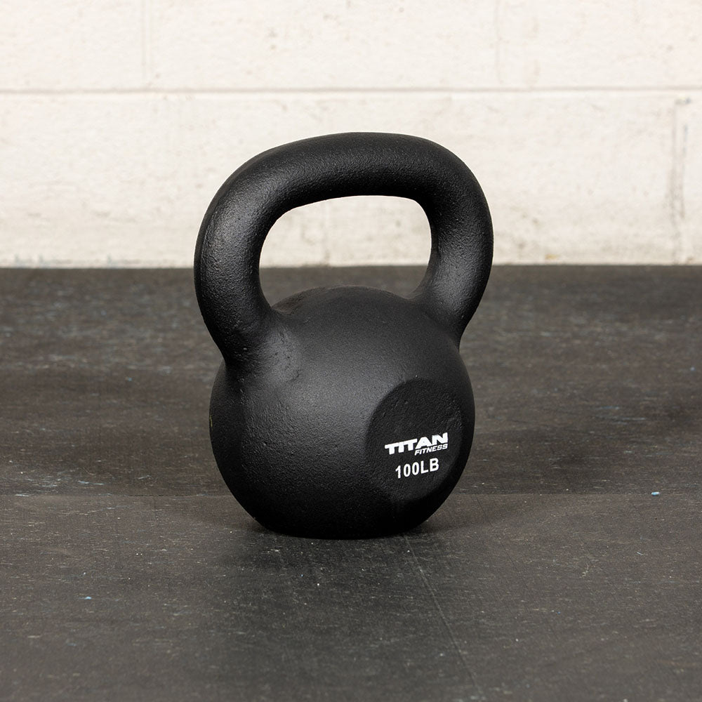 100 LB Cast Iron Kettlebell – Titan Fitness