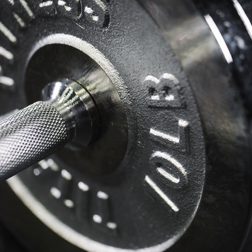 200 LB Set Adjustable Chrome Dumbbells | Titan Fitness