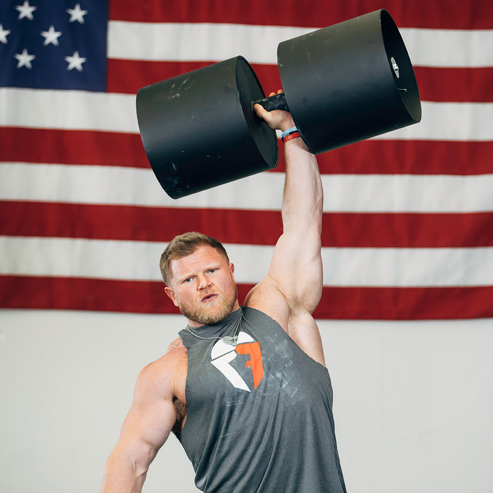 12" Circus Dumbbell, 3" Handle | Titan Fitness