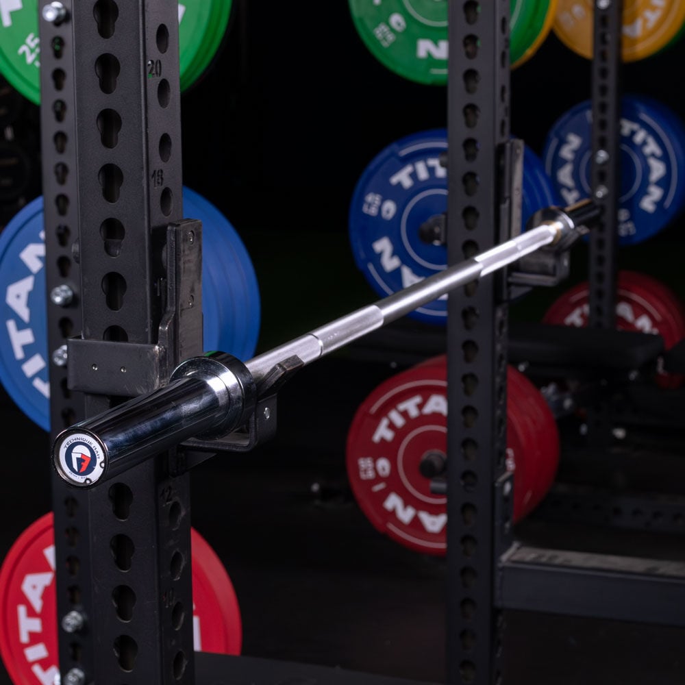 8KG Aluminum Olympic Technique Bar | Titan Fitness