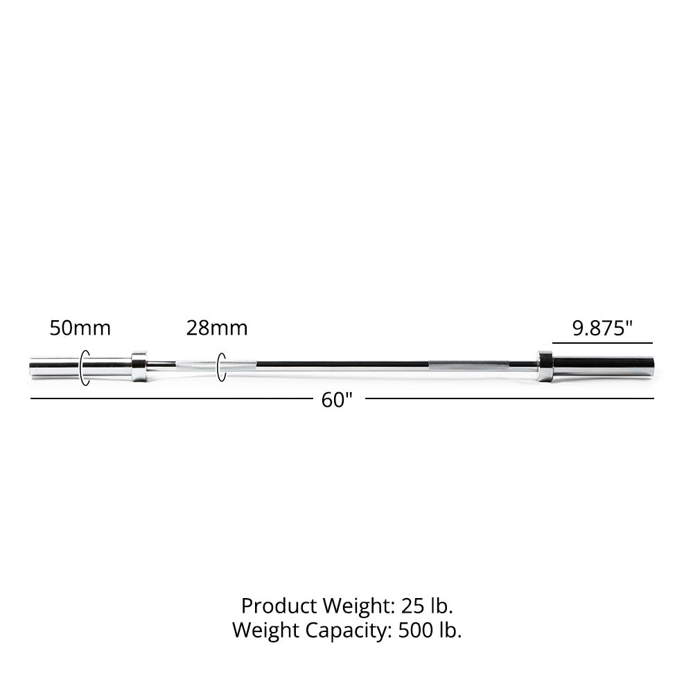 60" Olympic Barbell | Titan Fitness