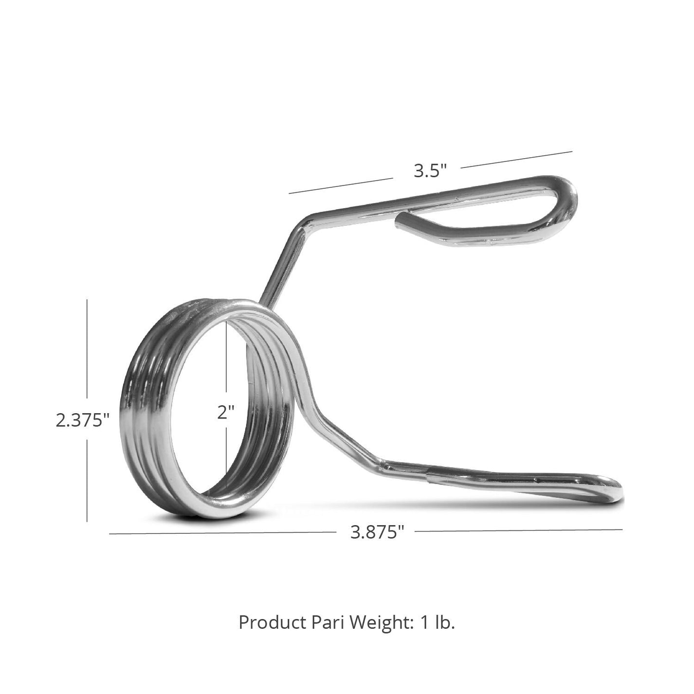 Olympic Barbell Spring Clips – Titan Fitness