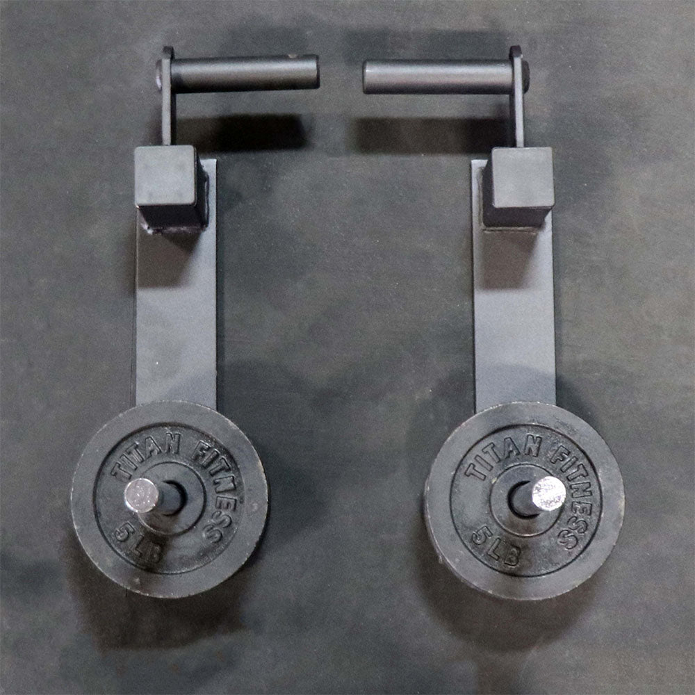 Mini Farmer's Walk Handles with Standard Weight Posts | Titan Fitness