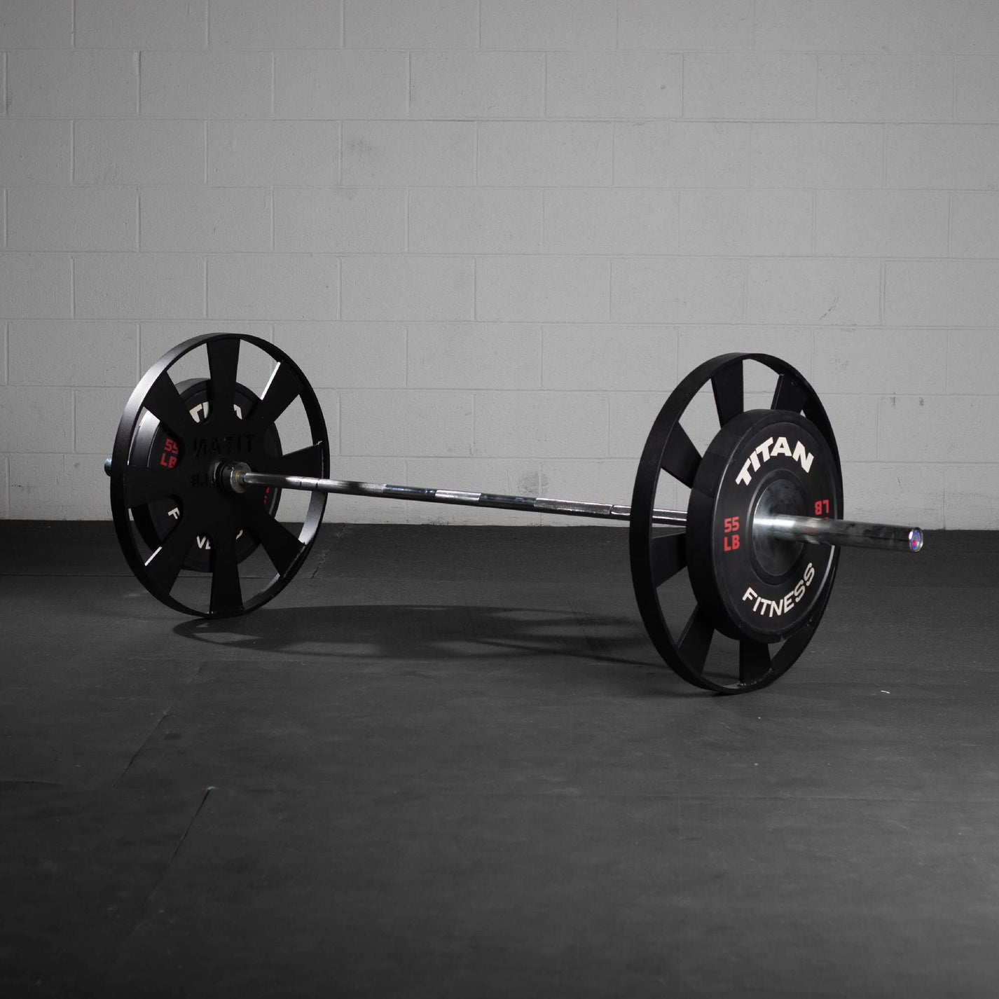 45 LB Pair Wagon Wheel Pulling Blocks – Titan Fitness