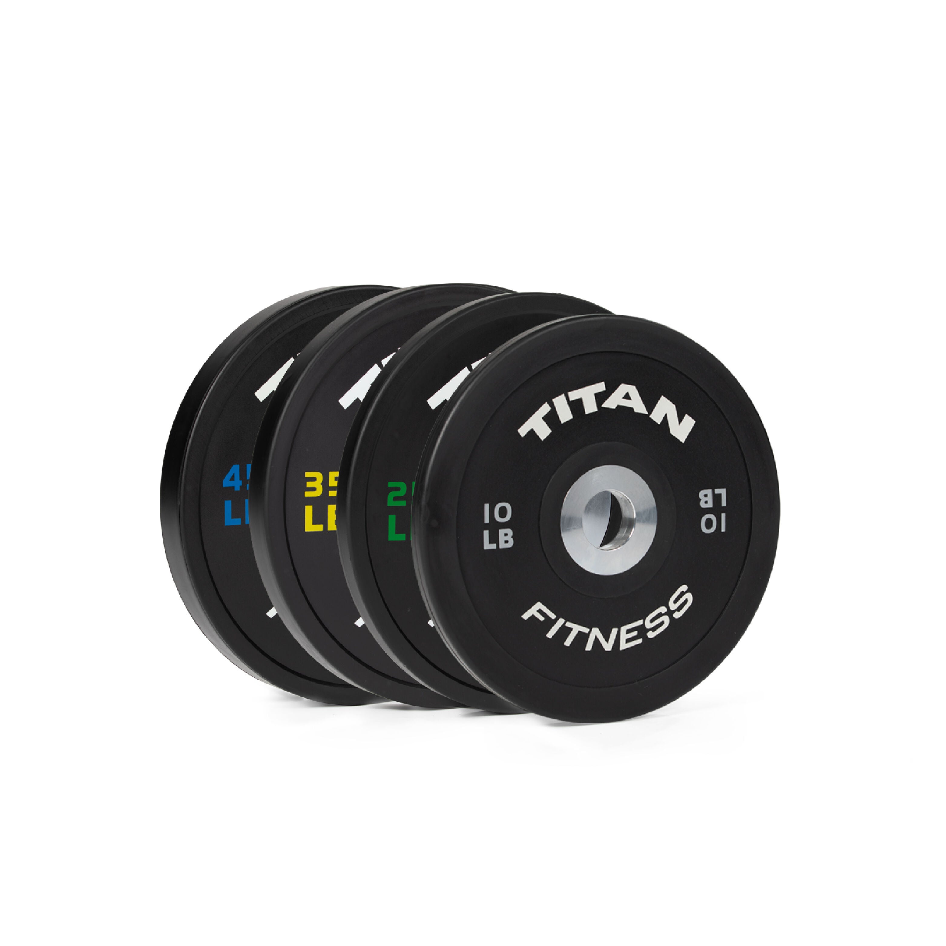 SCRATCH AND DENT - 230 LB Set Elite Black Bumper Plates - FINAL SALE ...