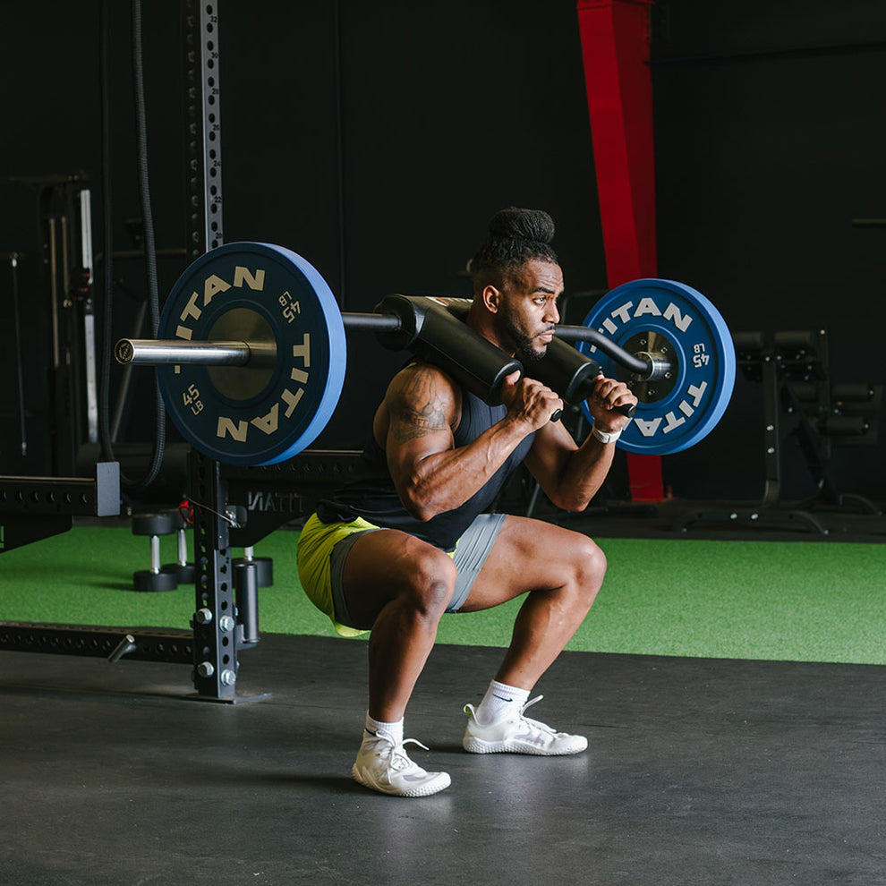 USA Made TITAN Series Safety Squat Bar | Titan Fitness