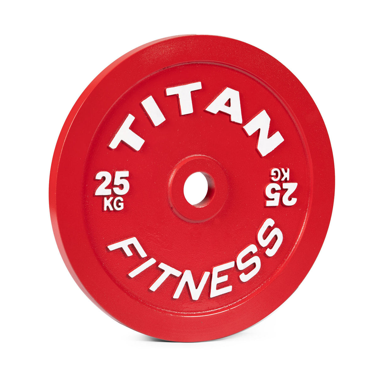 25 KG Single Calibrated Steel Plate – Titan Fitness