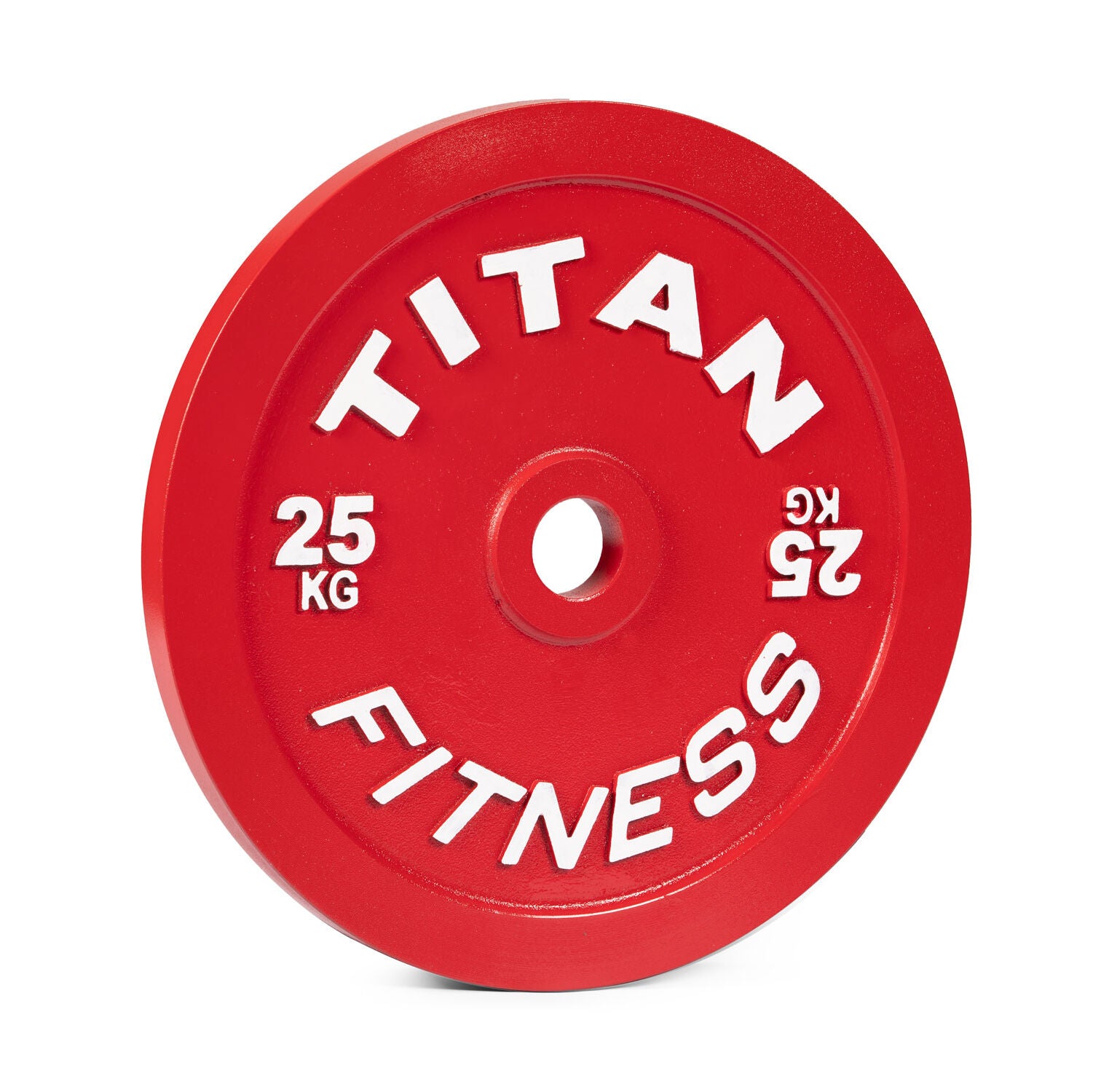 25 KG Single Calibrated Steel Plate – Titan Fitness