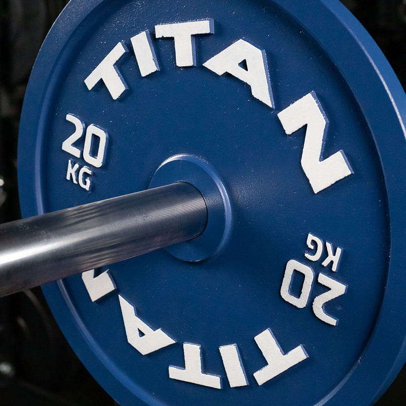 20 KG Single Calibrated Steel Plate – Titan Fitness