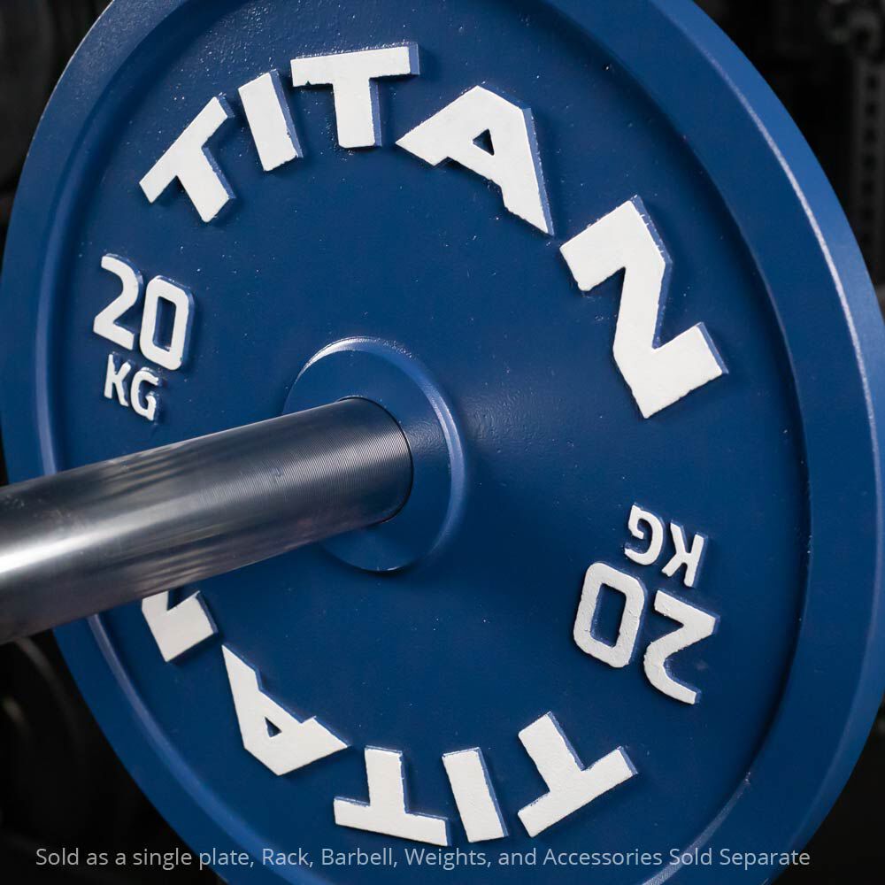 20 KG Single Calibrated Steel Plate – Titan Fitness