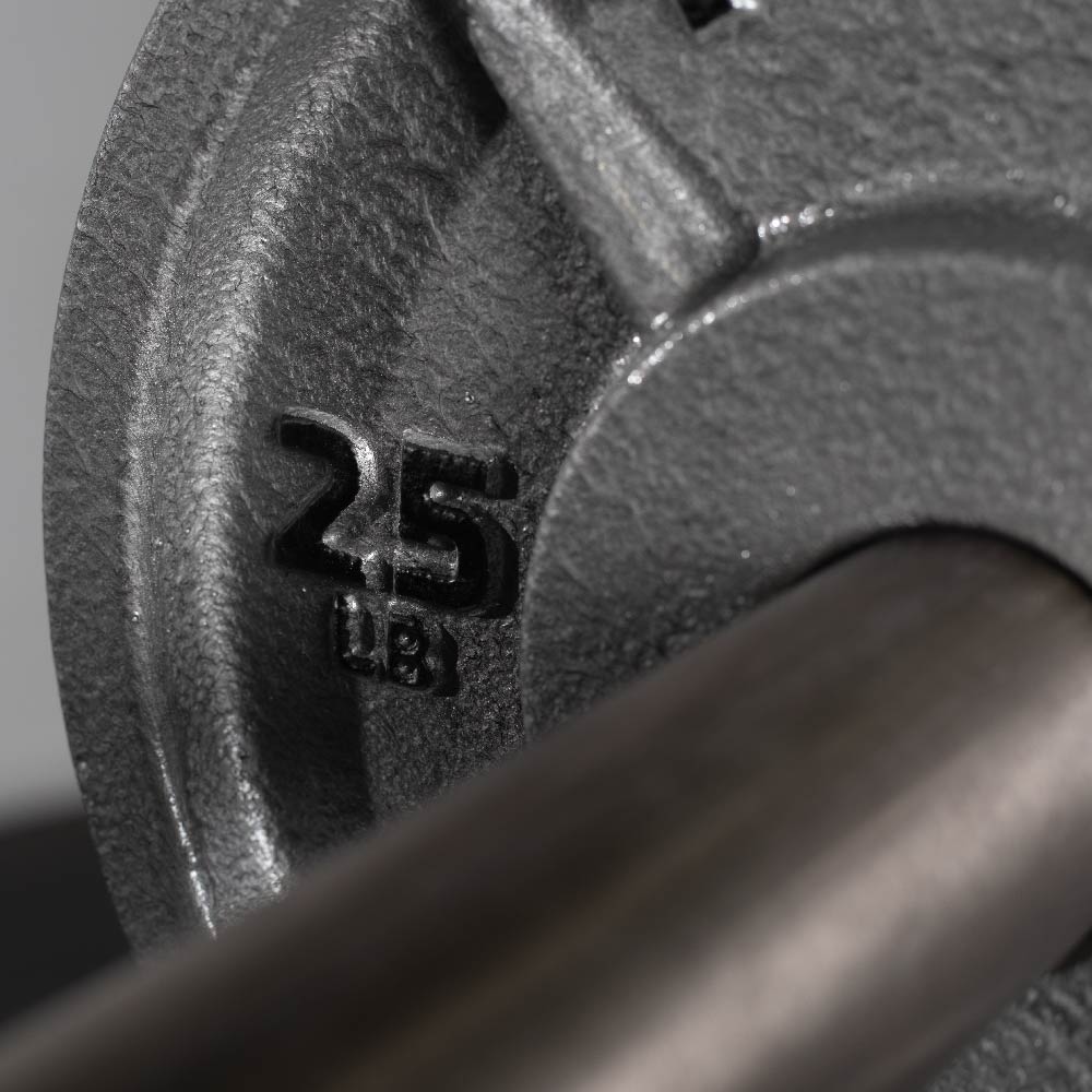 25 Lb Cast Iron Olympic Plates | Titan Fitness